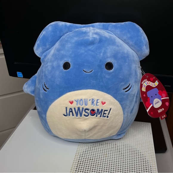 Squishmallows | Toys | 8 Inch Valentines Squishmallow Nitro The Hammer ...